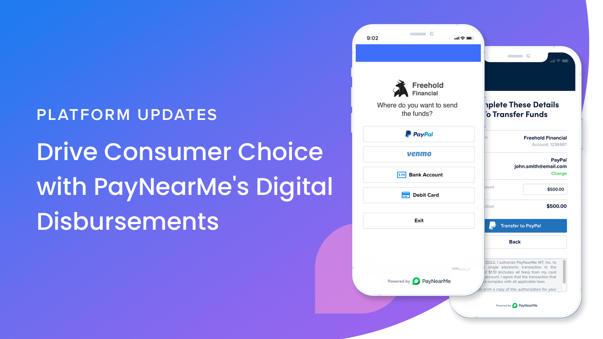 Drive Consumer Choice with PayNearMe's Digital Disbursements