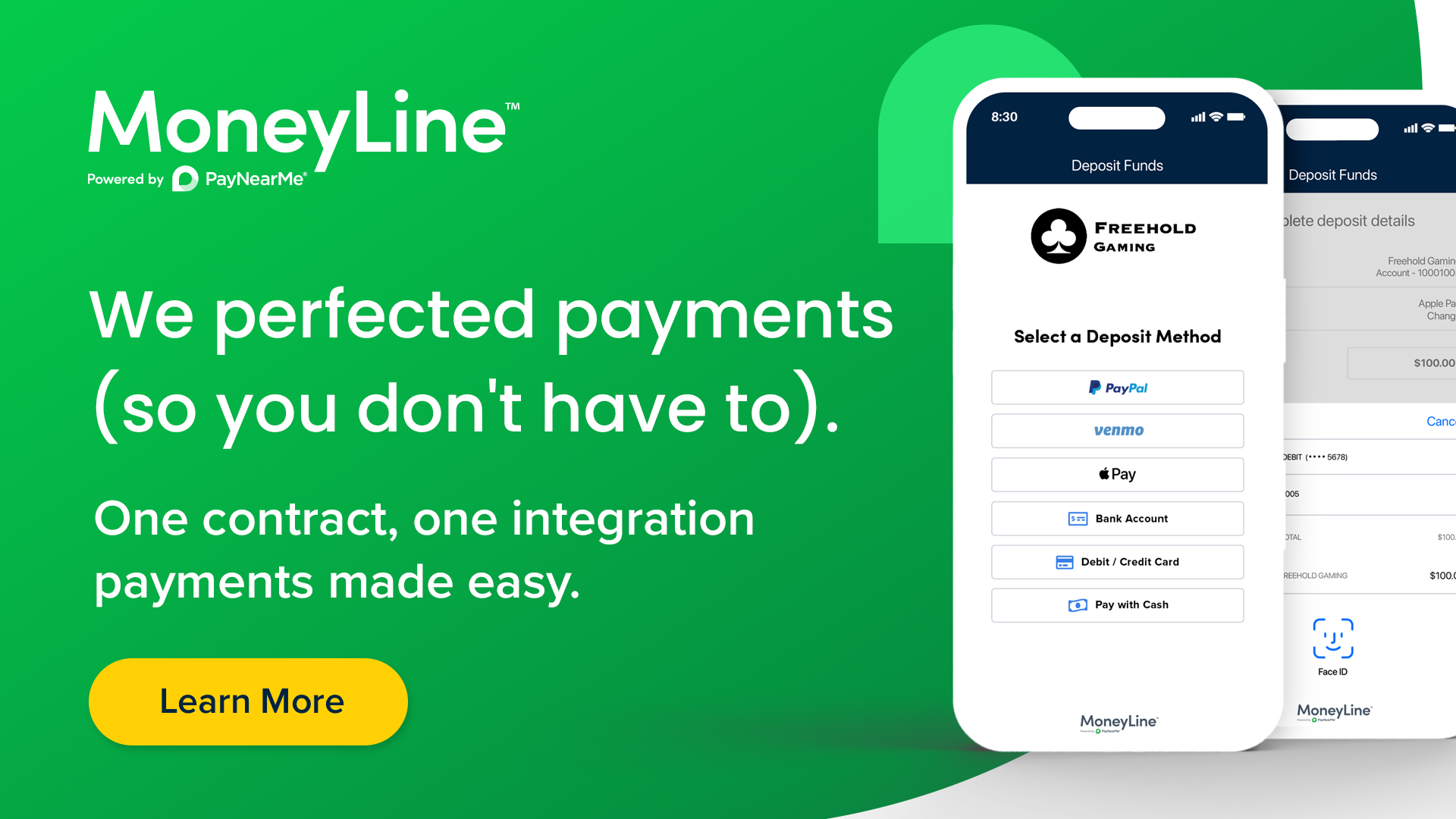 All-in-One iGaming Payment Platform | MoneyLine by PayNearMe